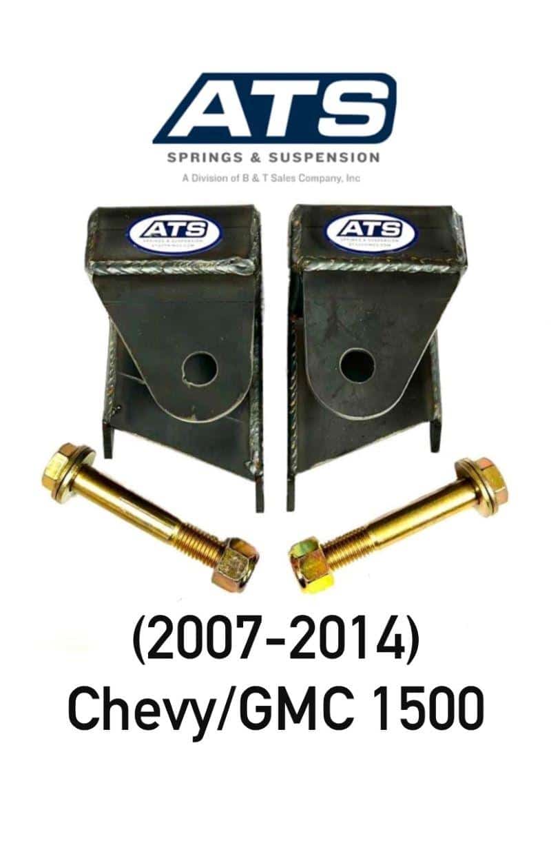 Chevy/GMC Front of Rear Leaf Spring Hanger Kit (WELD-ON) | Auto and ...